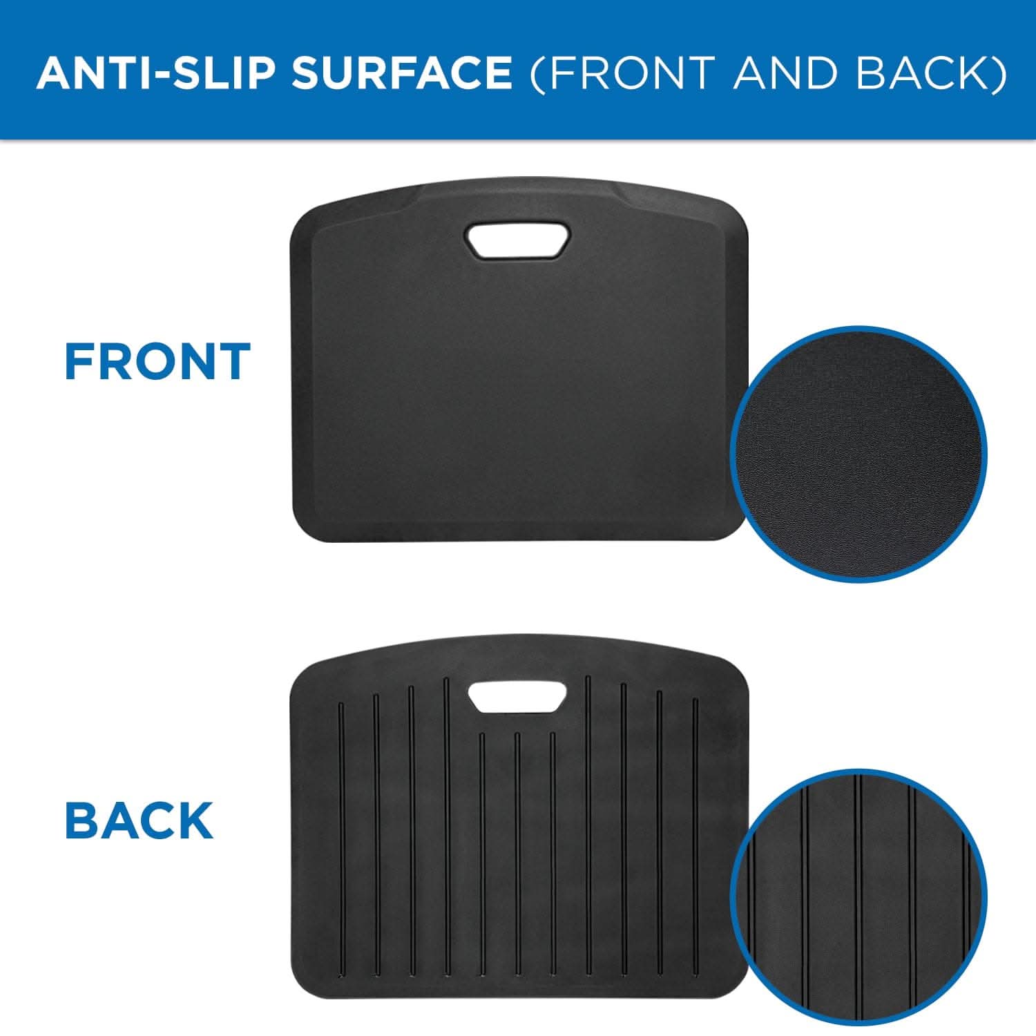 Mount It! Anti Fatigue Floor Mat for Standing Desk, Kitchen & Office ...