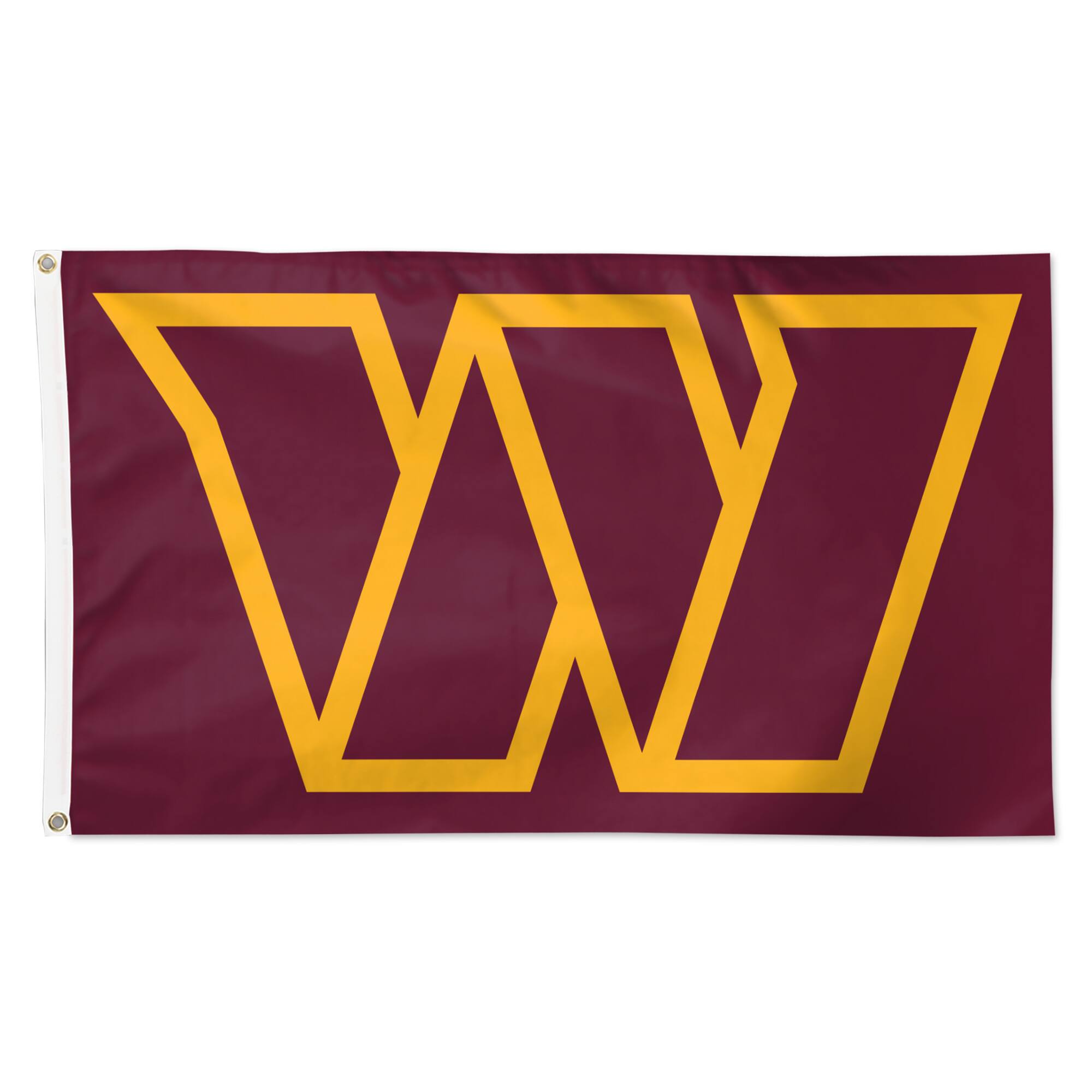 WinCraft Washington Commanders 3' x 5' Single Sided Deluxe Flag ...