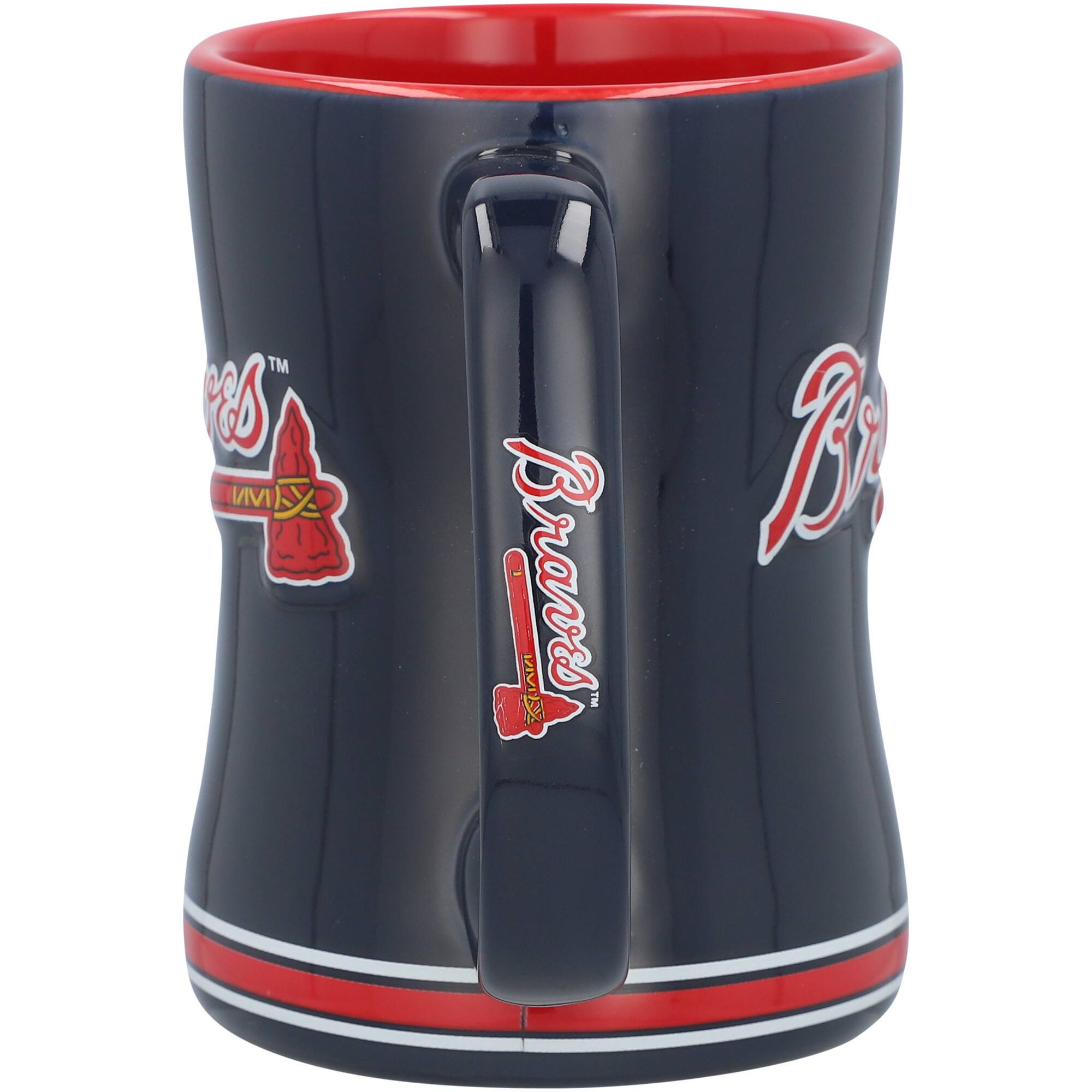 Logo Brands Atlanta Braves 14oz. Relief Mug Multicolor 4883421 - Best Buy