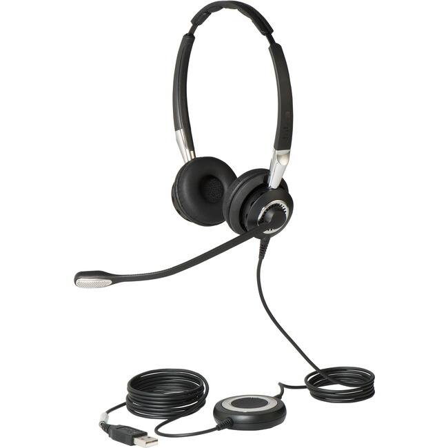 Jabra BIZ 2400 II QD Headset Stereo Quick Disconnect Wired Over the ...
