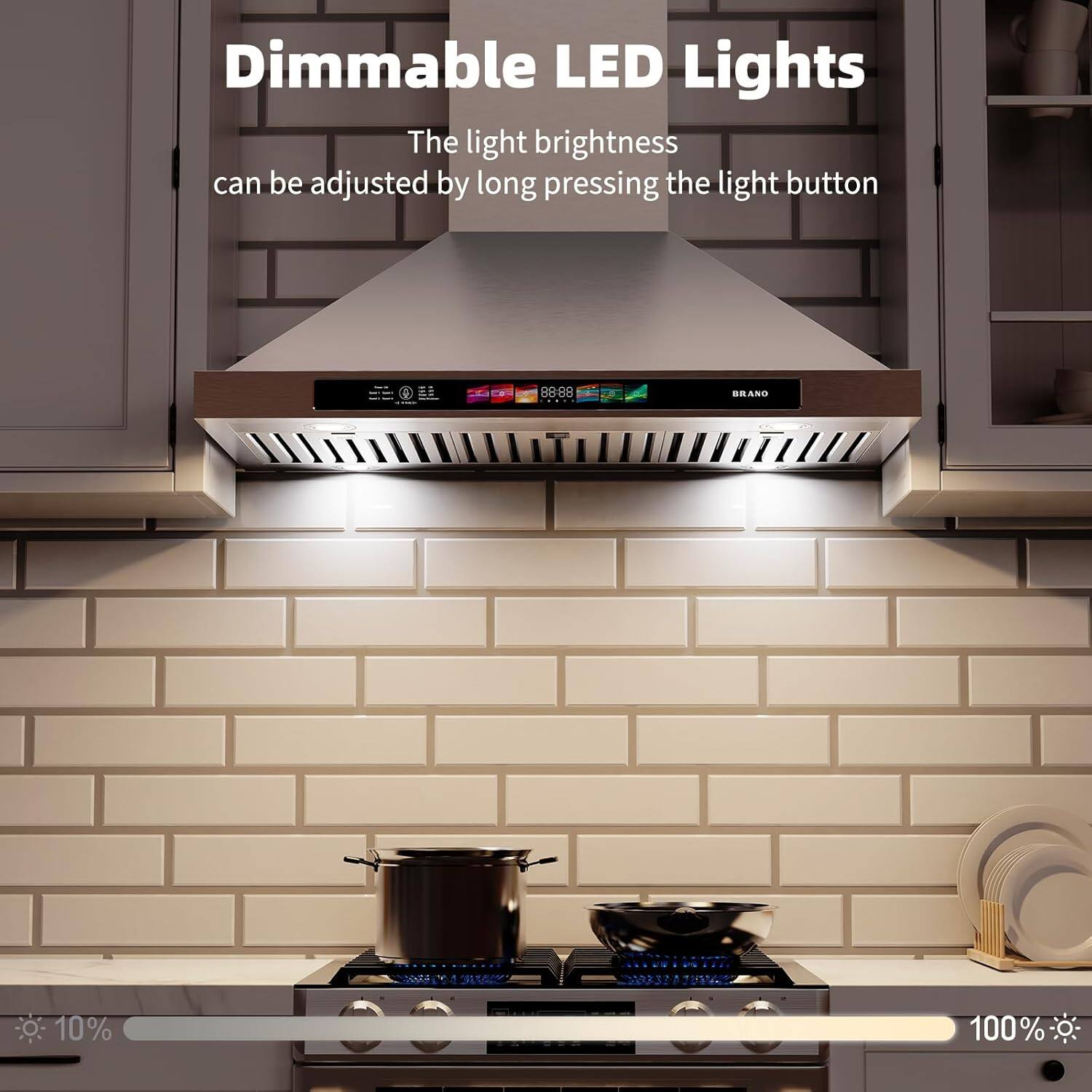 Chery Life 30 inches Convertible Wall Range Hood Silver DQ-17 - Best Buy