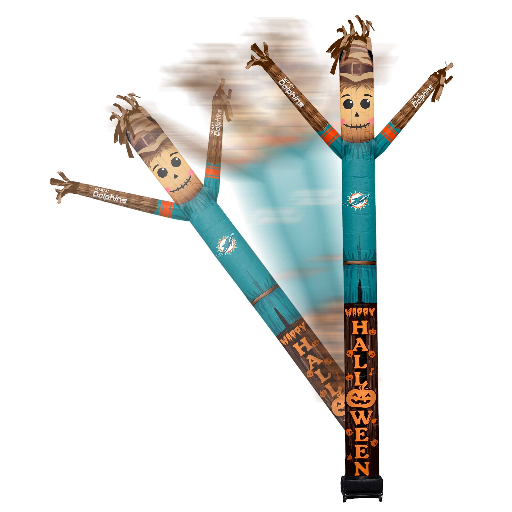 Sporticulture Miami Dolphins Halloween Scarecrow Inflatable Crazy ...