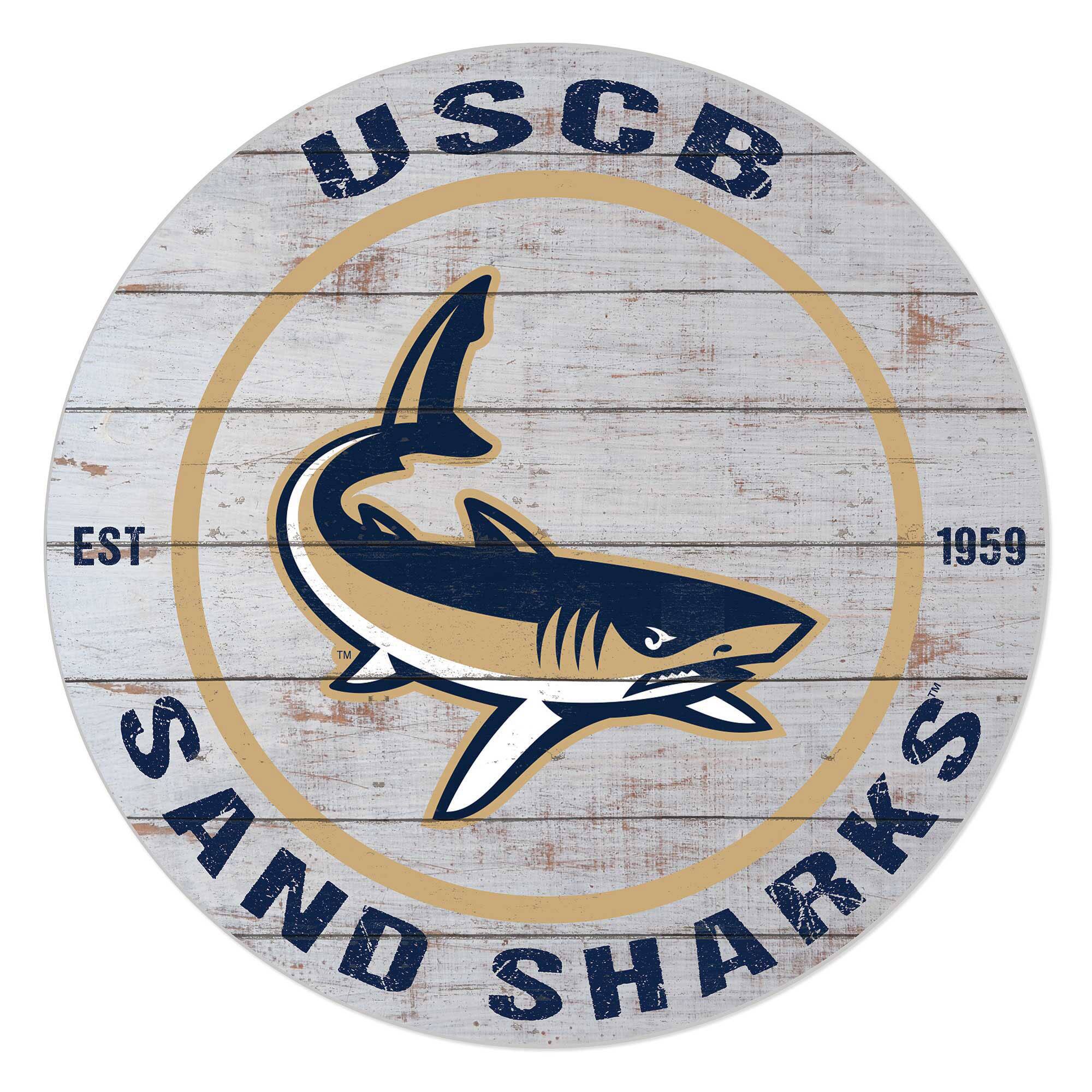 Jardine South Carolina Beaufort Sand Sharks 20" x 20" Indoor/Outdoor ...