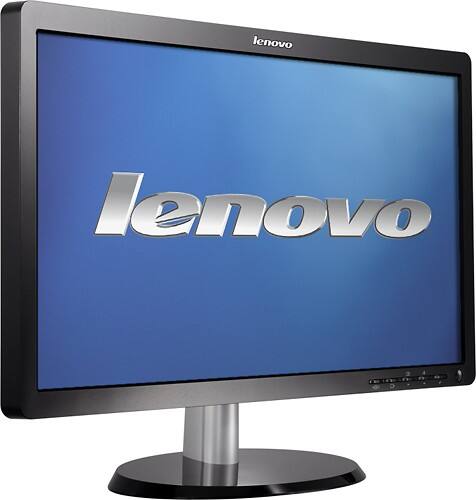 Best Buy: Lenovo 21.5" Widescreen Flat-Panel LCD Monitor High Gloss ...