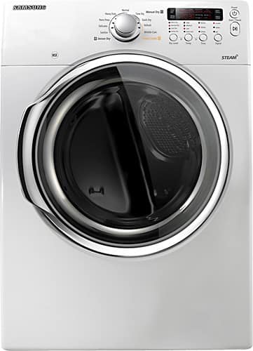 Best Buy: Samsung 7.3 Cu. Ft. 9-Cycle Super Capacity Steam Electric ...