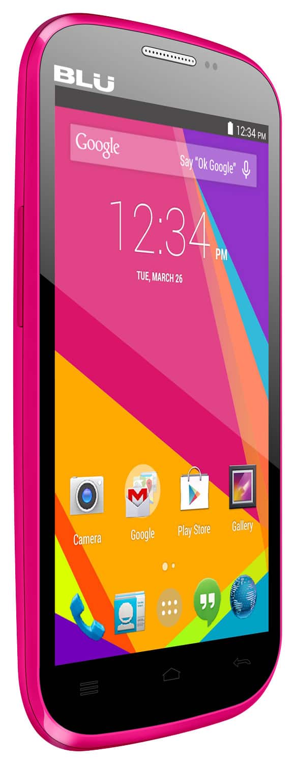 Customer Reviews: BLU Studio 5.0 K Cell Phone (Unlocked) Neon Pink ...