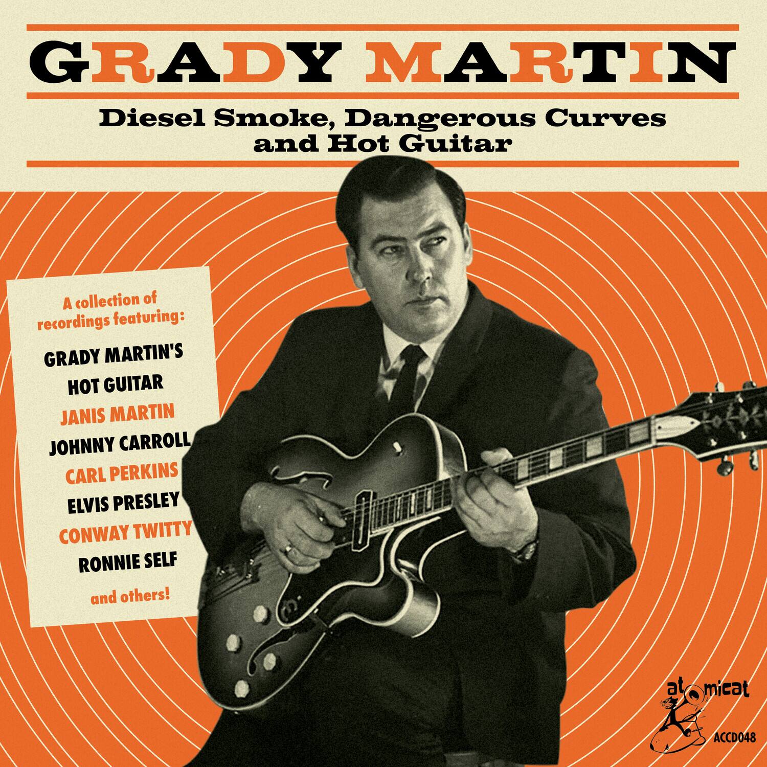 Various Artists Grady Martin: Diesel Smoke Dangerous Curves And Hot ...