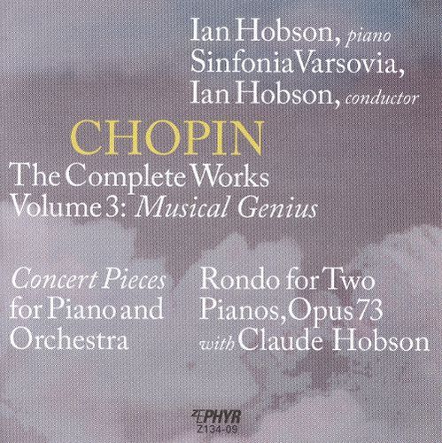 Best Buy: Chopin: The Complete Works, Vol. 3 Musical Genius [CD]