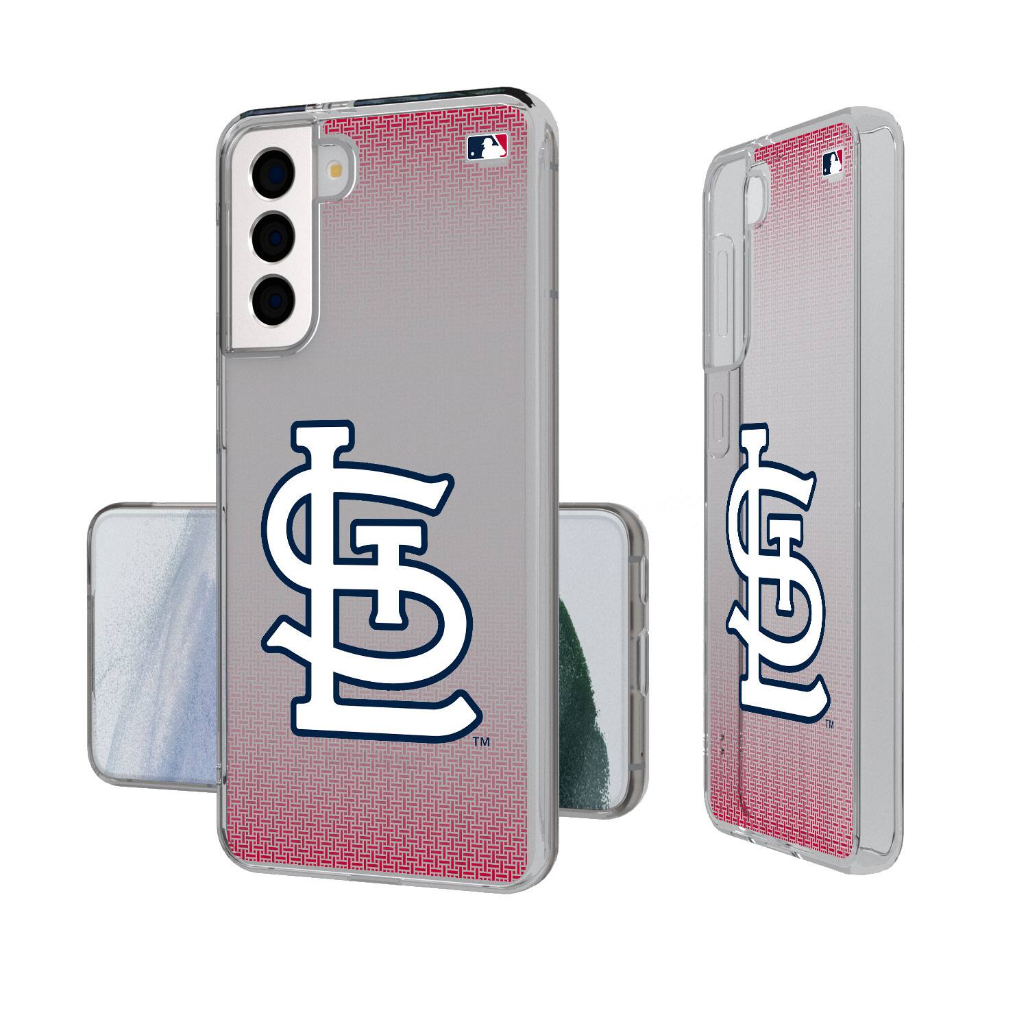 Keyscaper MLB St. Louis Cardinals Linen Logo Galaxy Clear Case S24 ...