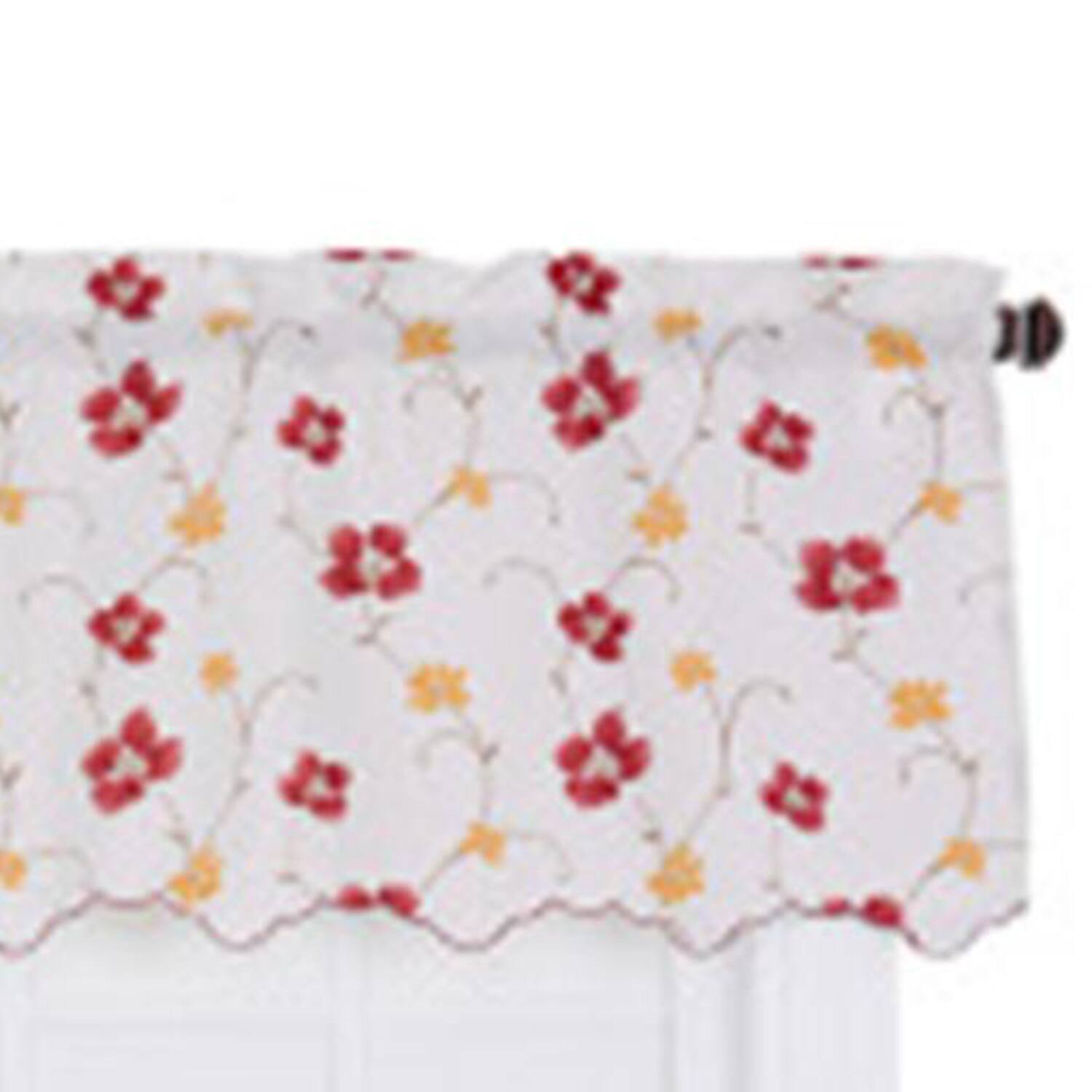 Ellis Curtain Zoe High Quality Room Darkening Solid Color Floral Print ...