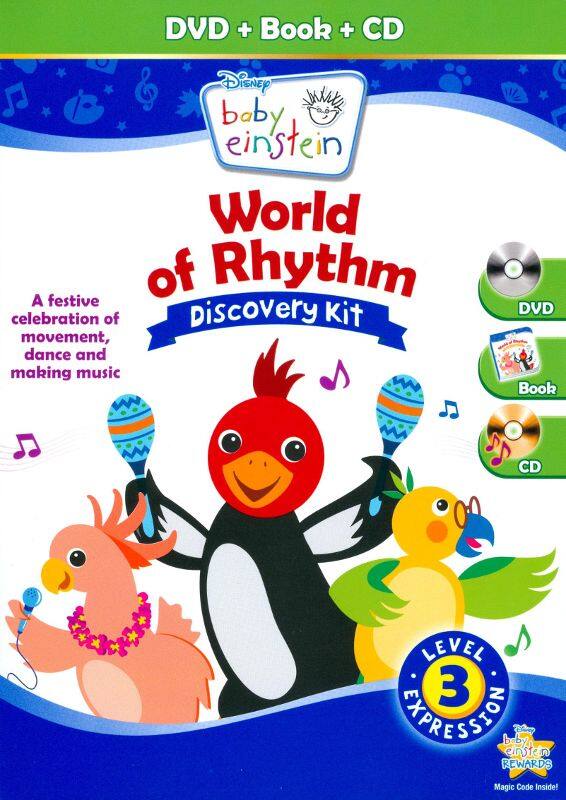 Best Buy: Baby Einstein: World of Rhythm Discovery Kit [2 Discs] [DVD ...