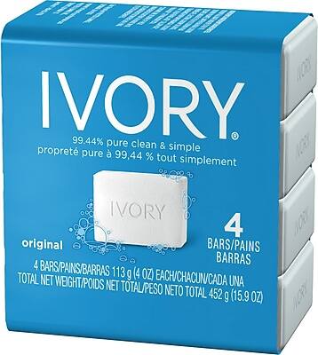 Ivory Bar Soap, Original Scent, 4oz., 72/Carton White PGC82757 - Best Buy