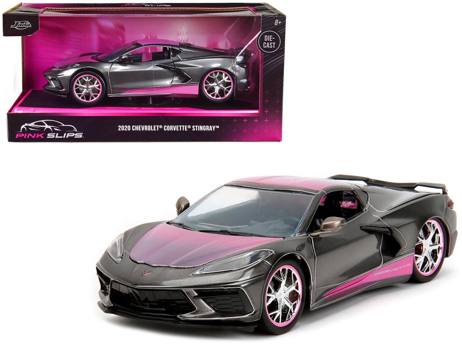 Jada 2020 Chevrolet Corvette Stingray Carbon Hood and Top "Pink Slips ...