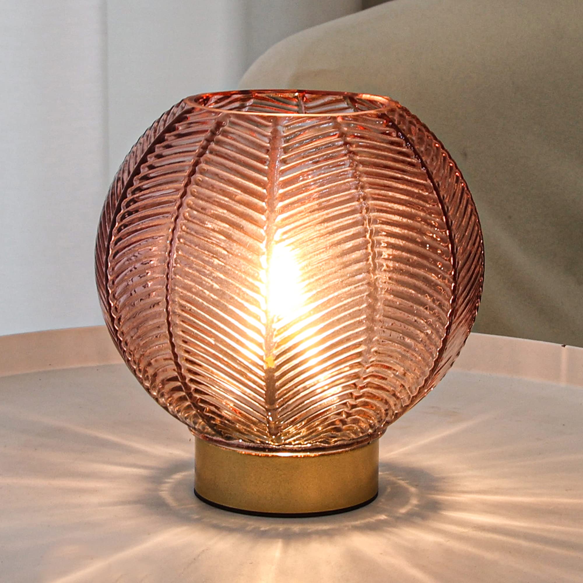 Dazzling Pops Battery Operated Lamp Timer Cordless Table Lamps Bulb ...