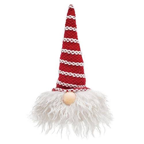 BreeBe *Sm Santa Gnome w/LED Light Nose Red, White GADC3021 - Best Buy