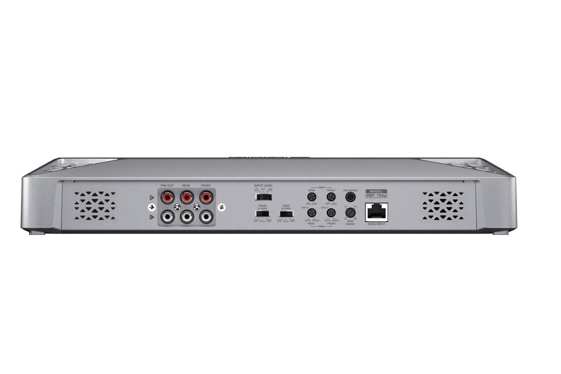Infinity REF 704A Reference 4 Channel, 70w X 4 amplifier Black/Gray REF ...