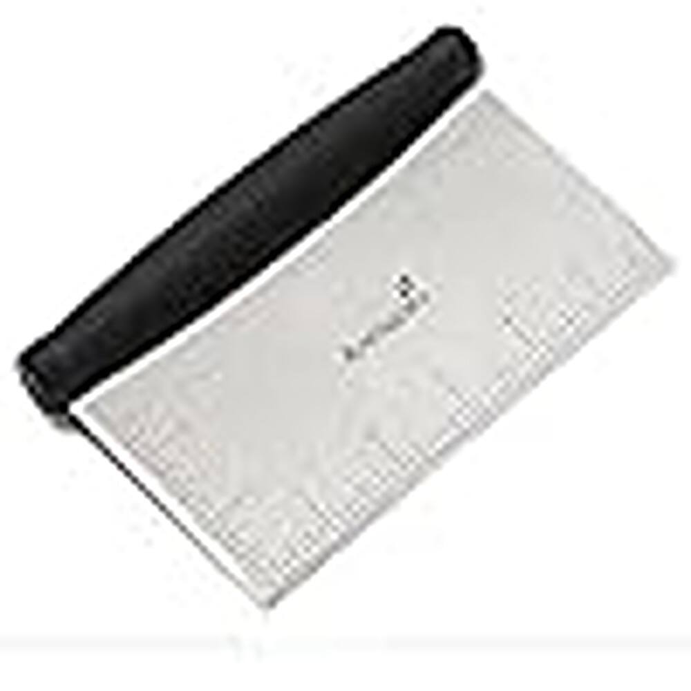 PARKER SLATER Stainless Steel Griddle Scraper and Dough Cutter, Heavy ...