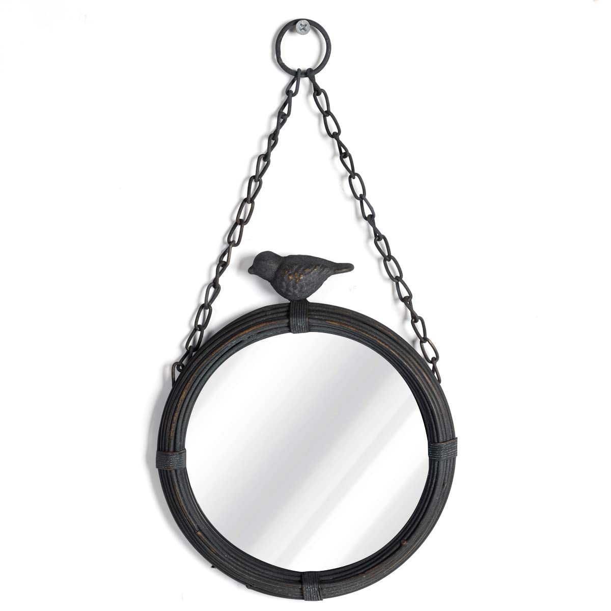 Empire DigiLabs 6 Decorative Small Hanging Mirrors Vintage Rustic Round ...