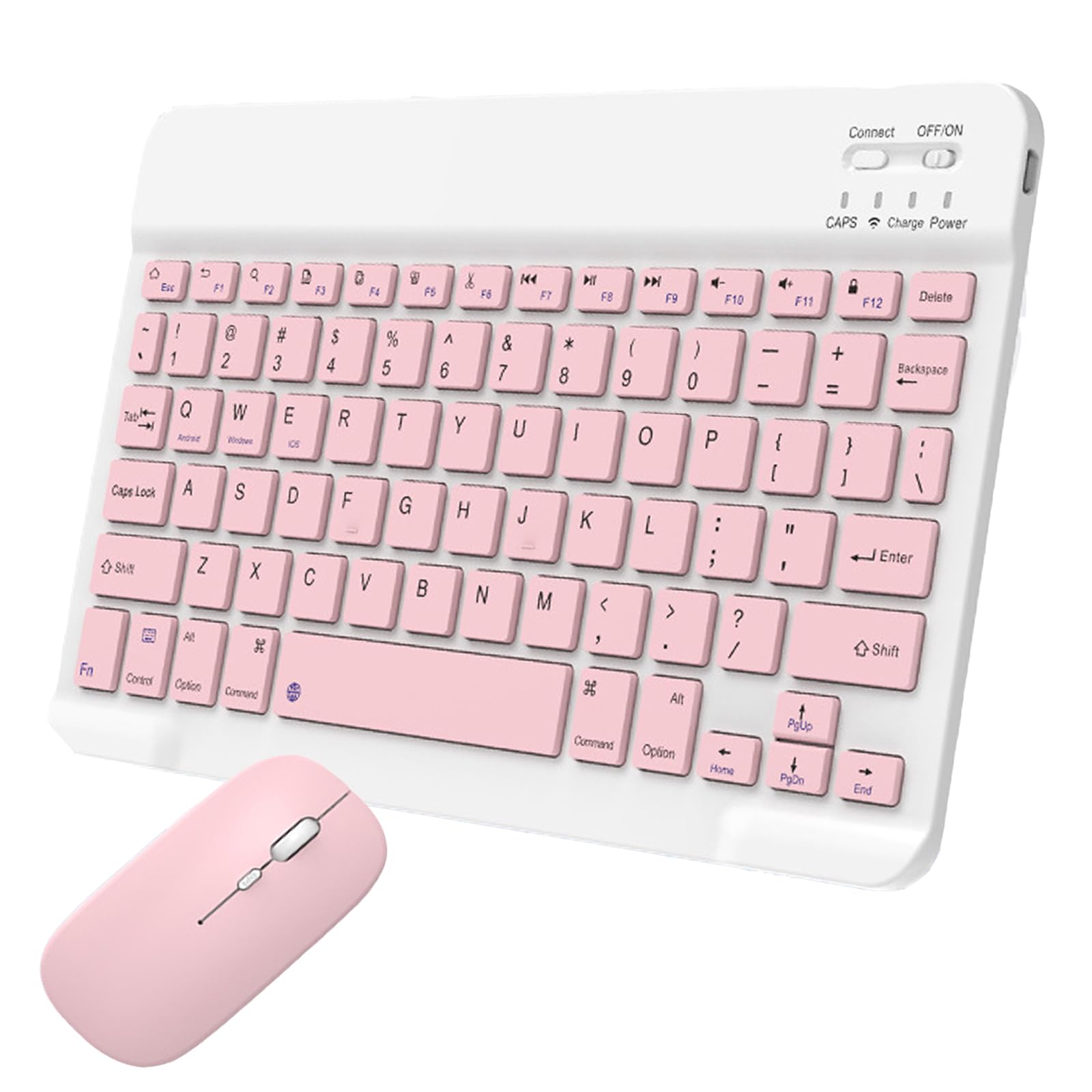 Pacoar Cade And Mouse Combo For Ipad 10 Inch Wireless & Ultra slim ...