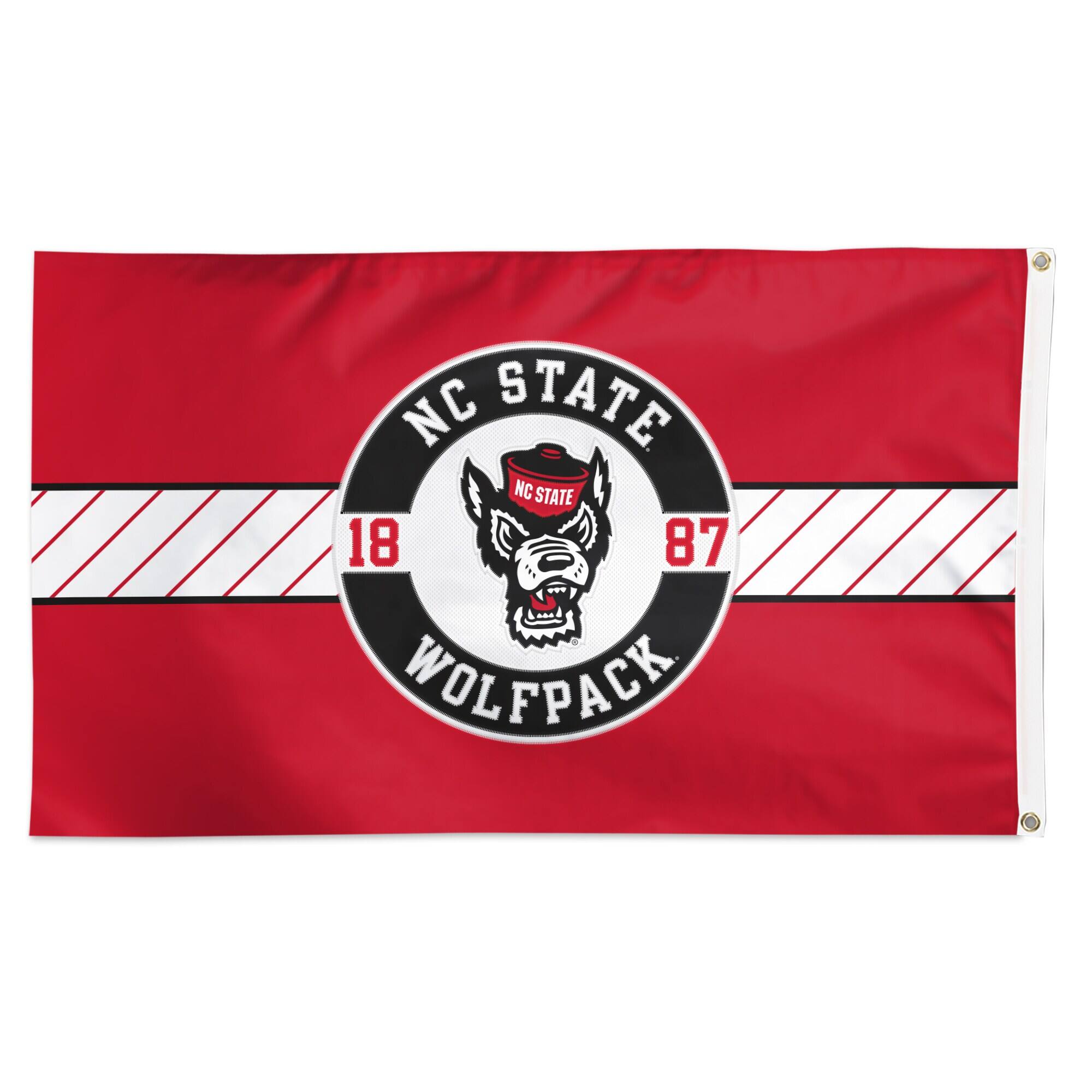 WinCraft NC State Wolfpack 3' x 5' Applique Flag Multicolor 202227556 ...