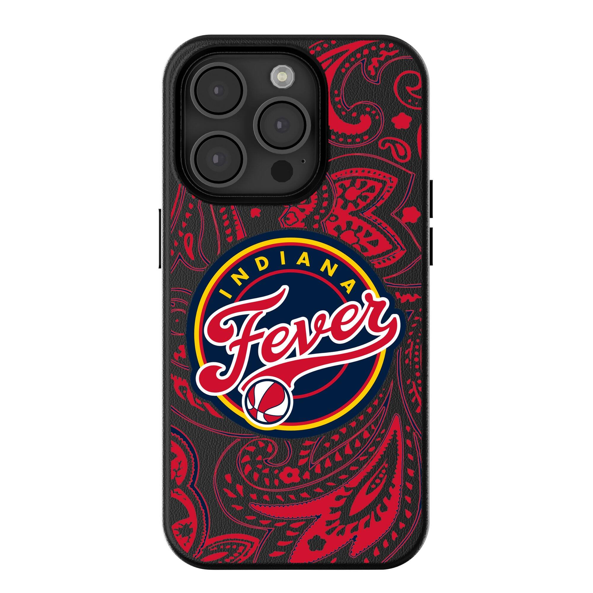 Keyscaper WNBA Indiana Fever Paisley iPhone Magnetic Bump Case 16 Plus ...