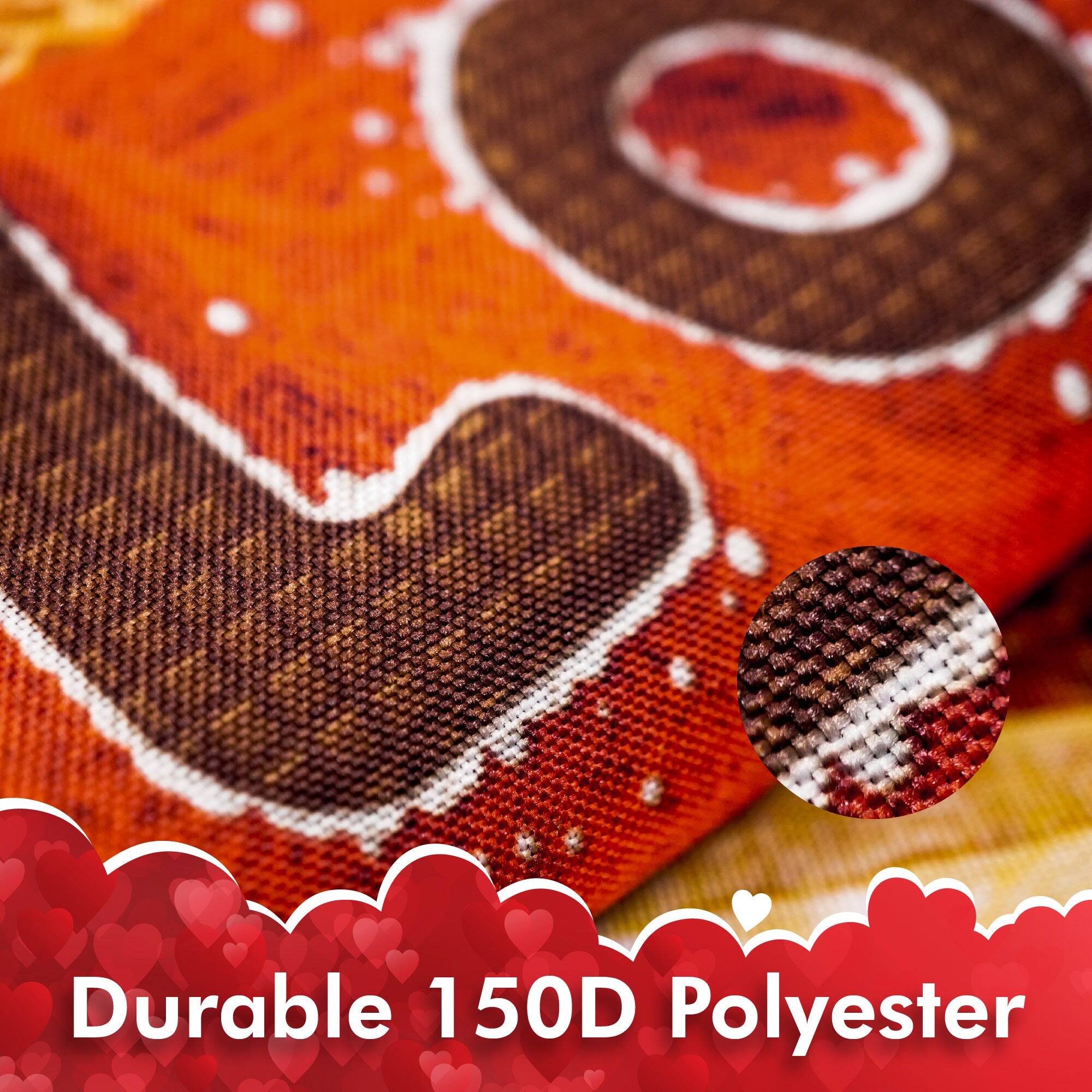 G128 Valentine's Day Garden Flag 12 x 18 in 150D Polyester Bear Design ...