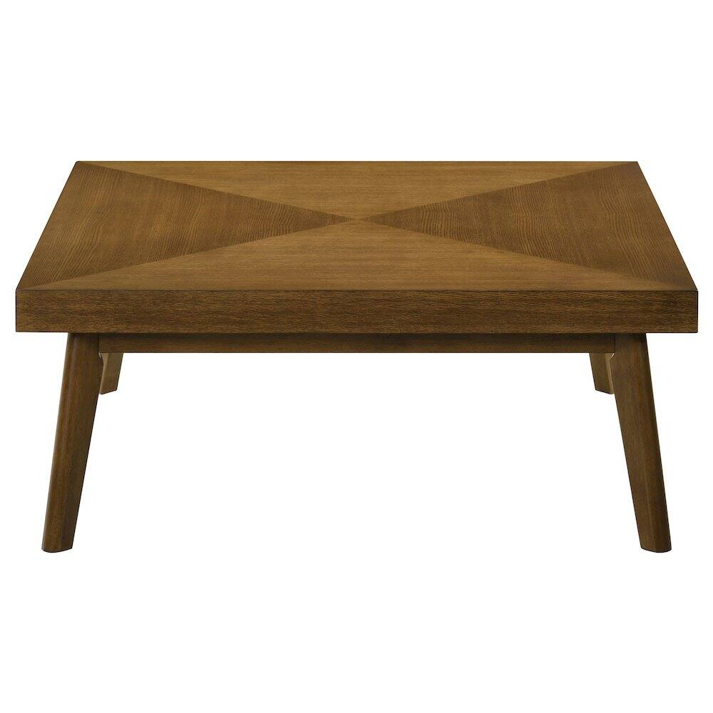 Coaster Co. of America Westerly Square Wood Coffee Table Walnut Brown ...
