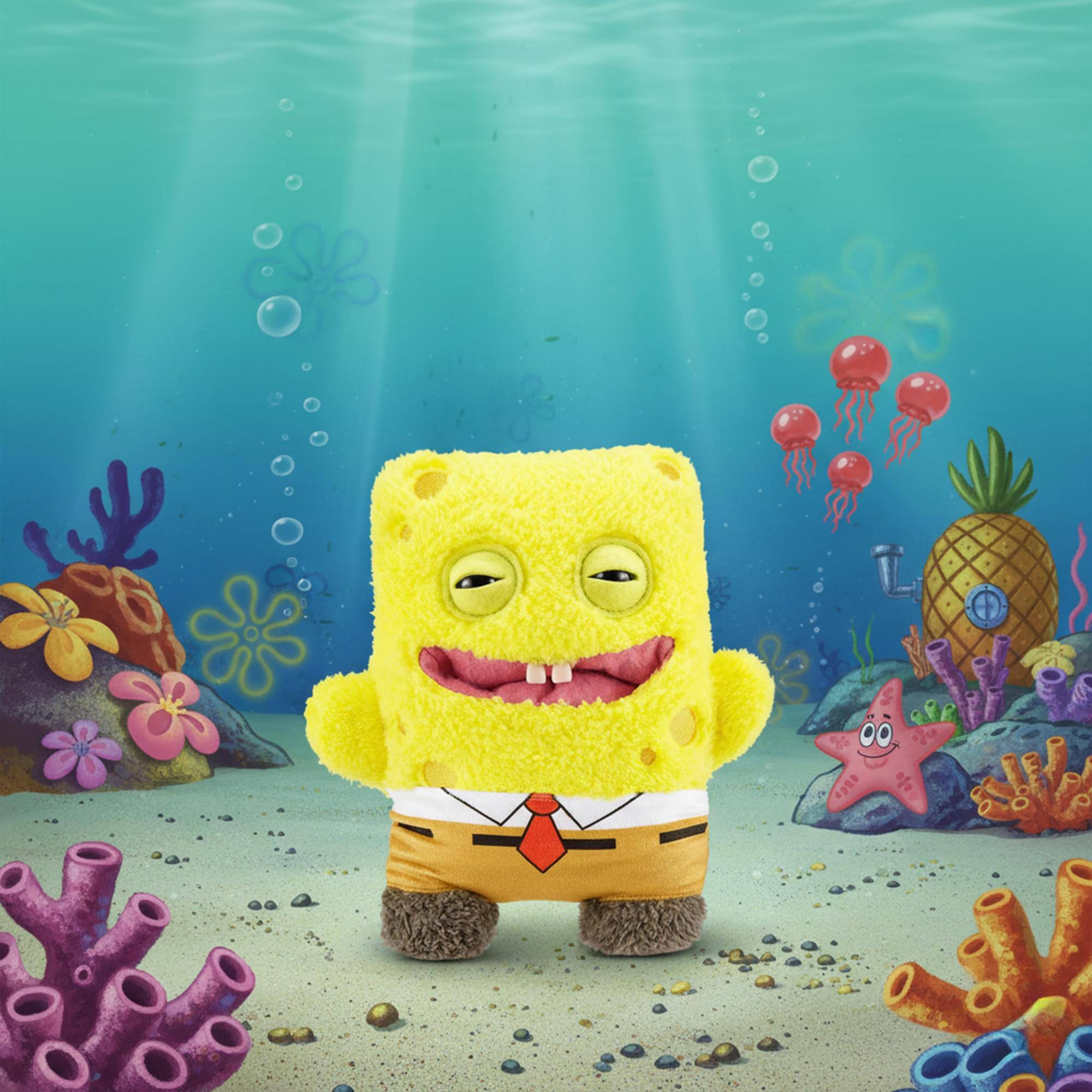 ZURU SpongeBob SquarePants x Fuggler 9 Inch Collector Plush | Spongebob ...