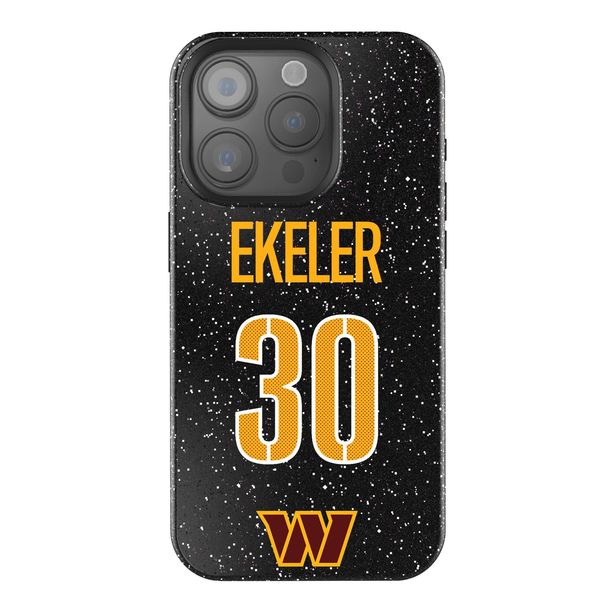 Keyscaper NFL Austin Ekeler Washington Commanders Bling iPhone Case 15 ...