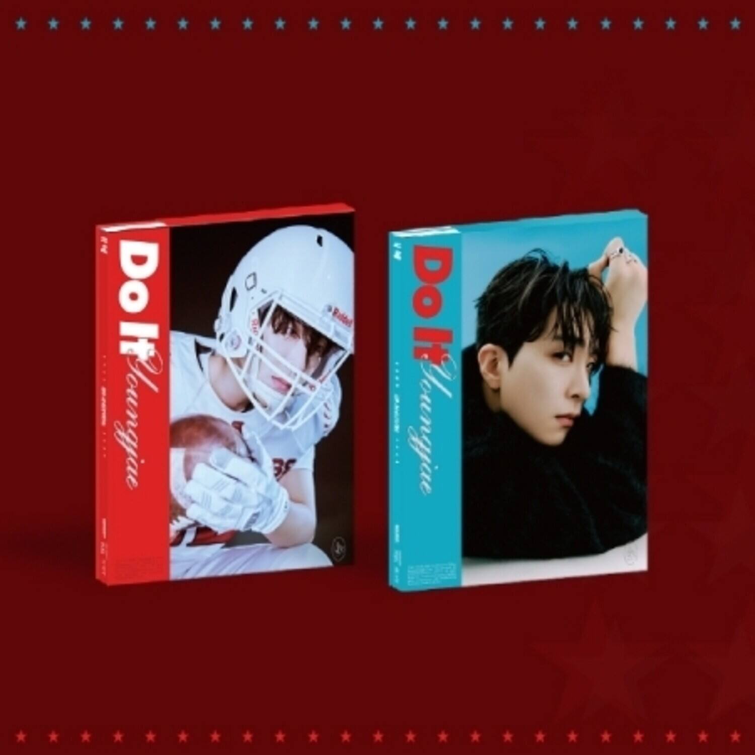 Youngjae Do It Random Cover incl. 70pg Photobook, Holder, 5pc Sticker ...