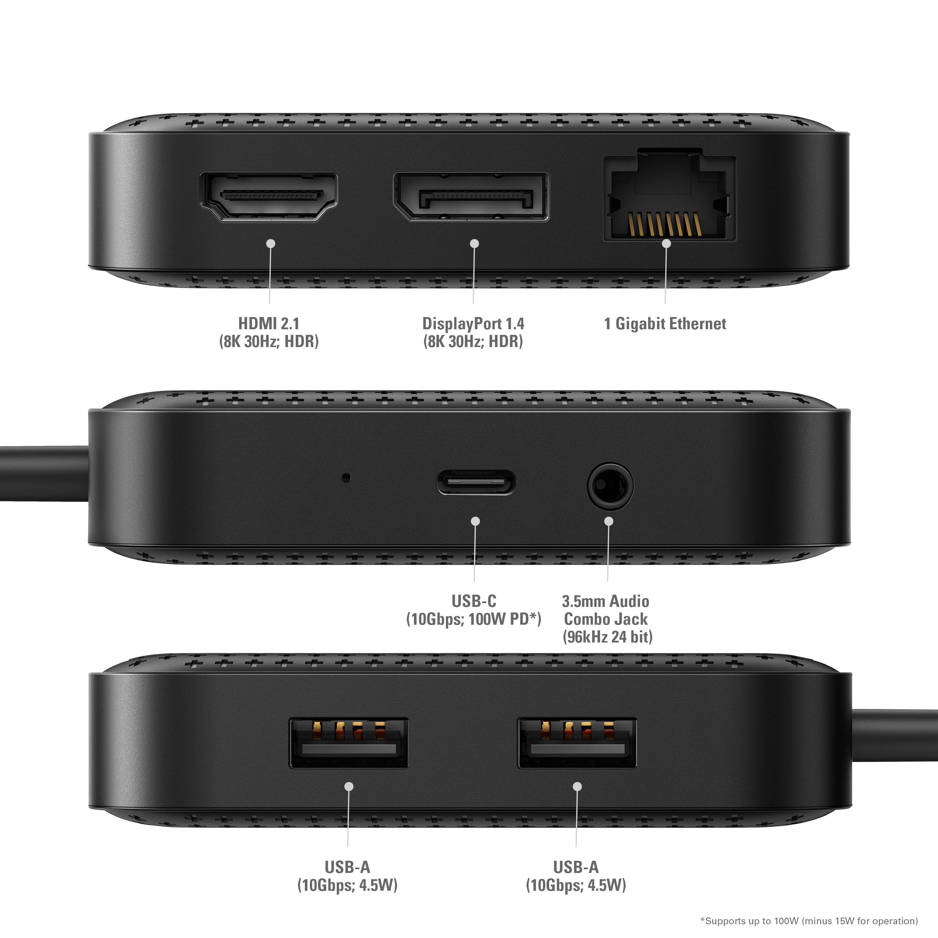 Questions and Answers: Hyper 7-Port USB4 Mobile Dock Black HD583 - Best Buy