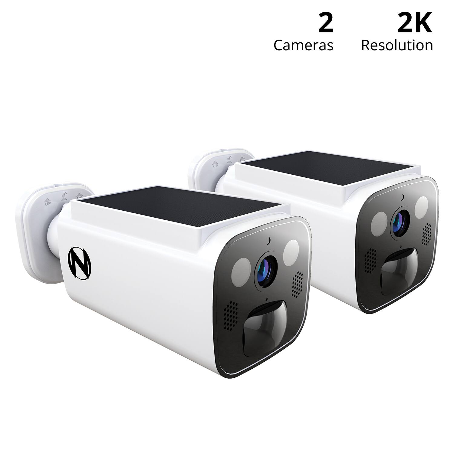 Night Owl Solar Powered Wire Free 2K Security Camera with Spotlight and ...