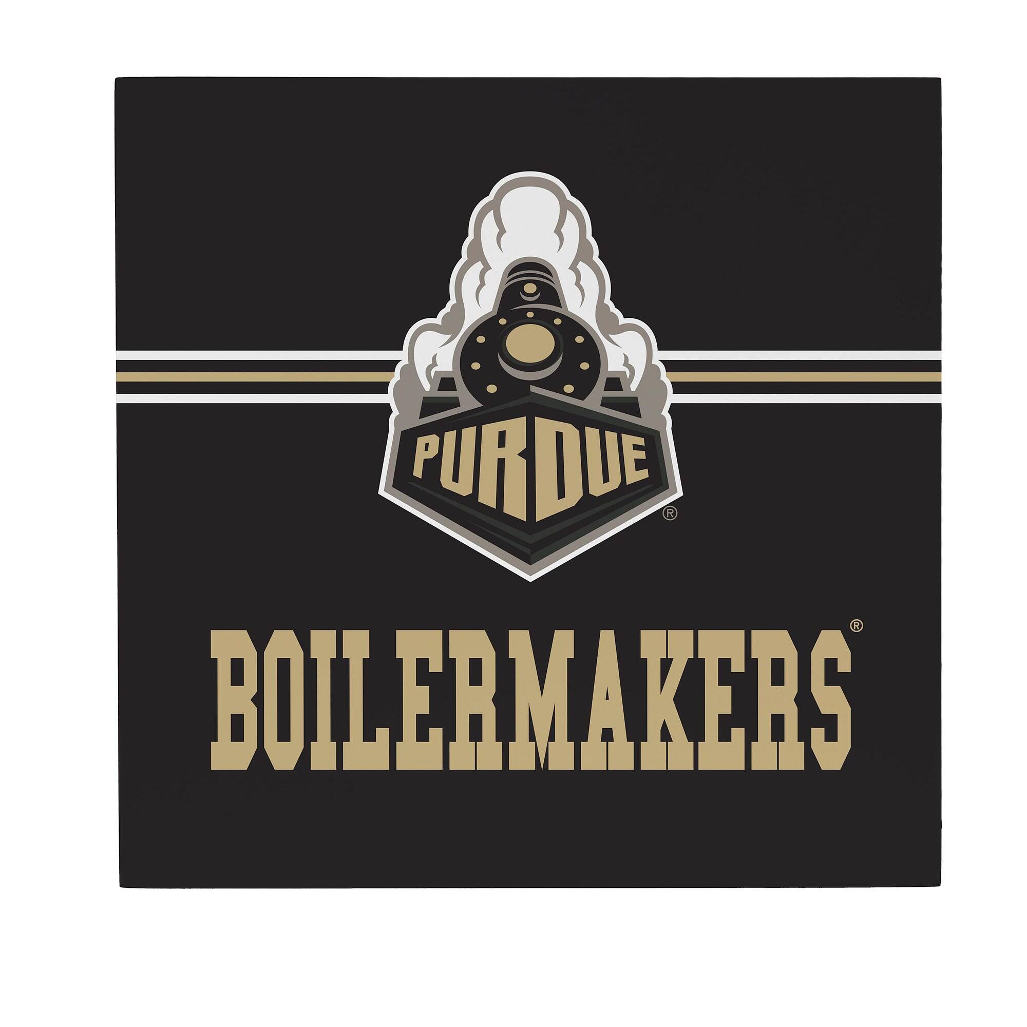 Evergreen Enterprises Purdue Boilermakers 12" x 12" Wood Wall Sign ...