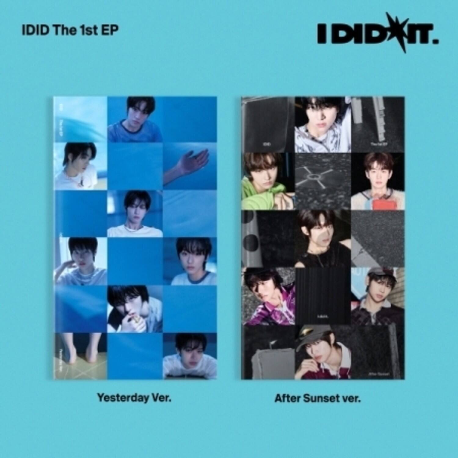 Idid I Did It Random Cover incl. 80pg Photobook, Dust Jacket, Interview ...