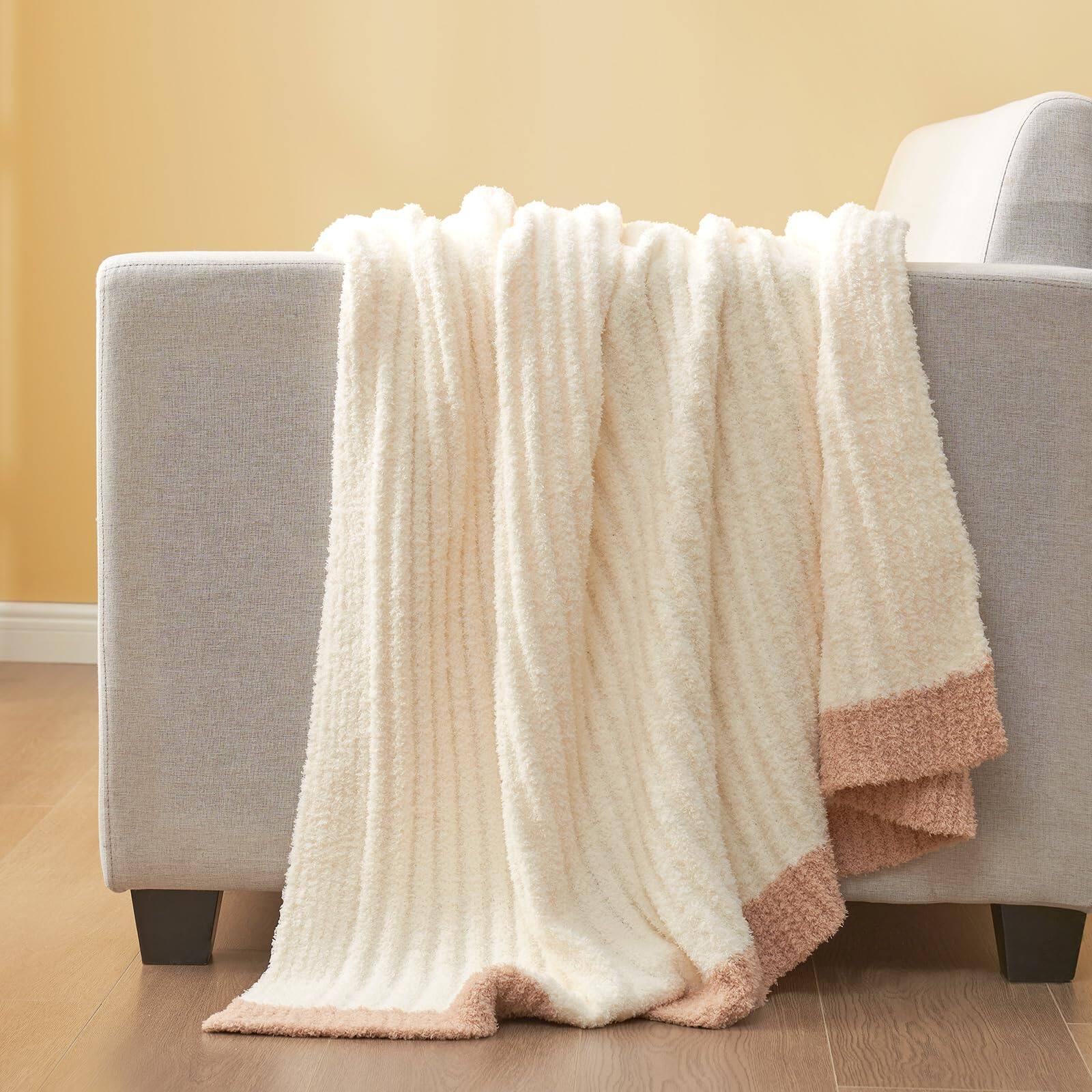 Refined Abode Design Buttery Soft Throw Blanket For Couch Winter Fluffy ...