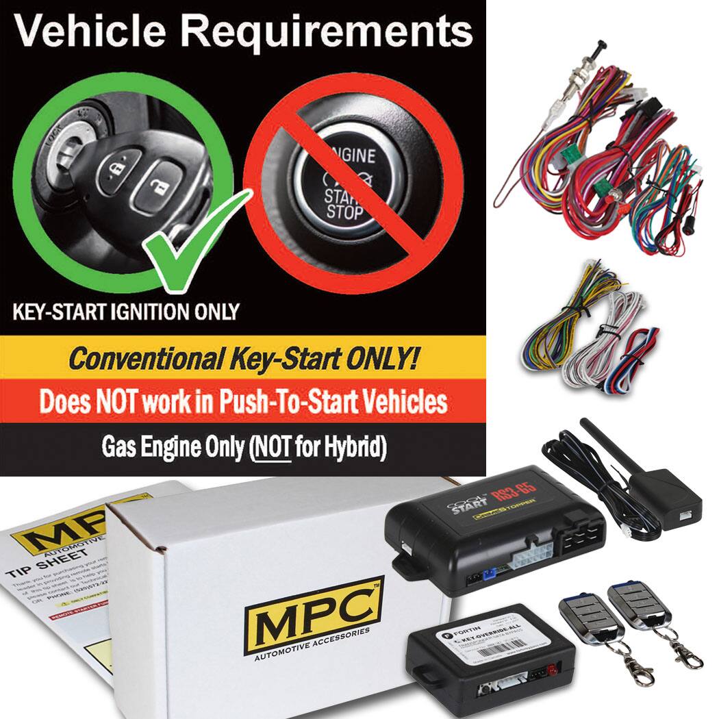 MPC Complete Remote Start/Keyless Entry Kit For 2002 Lincoln Navigator ...