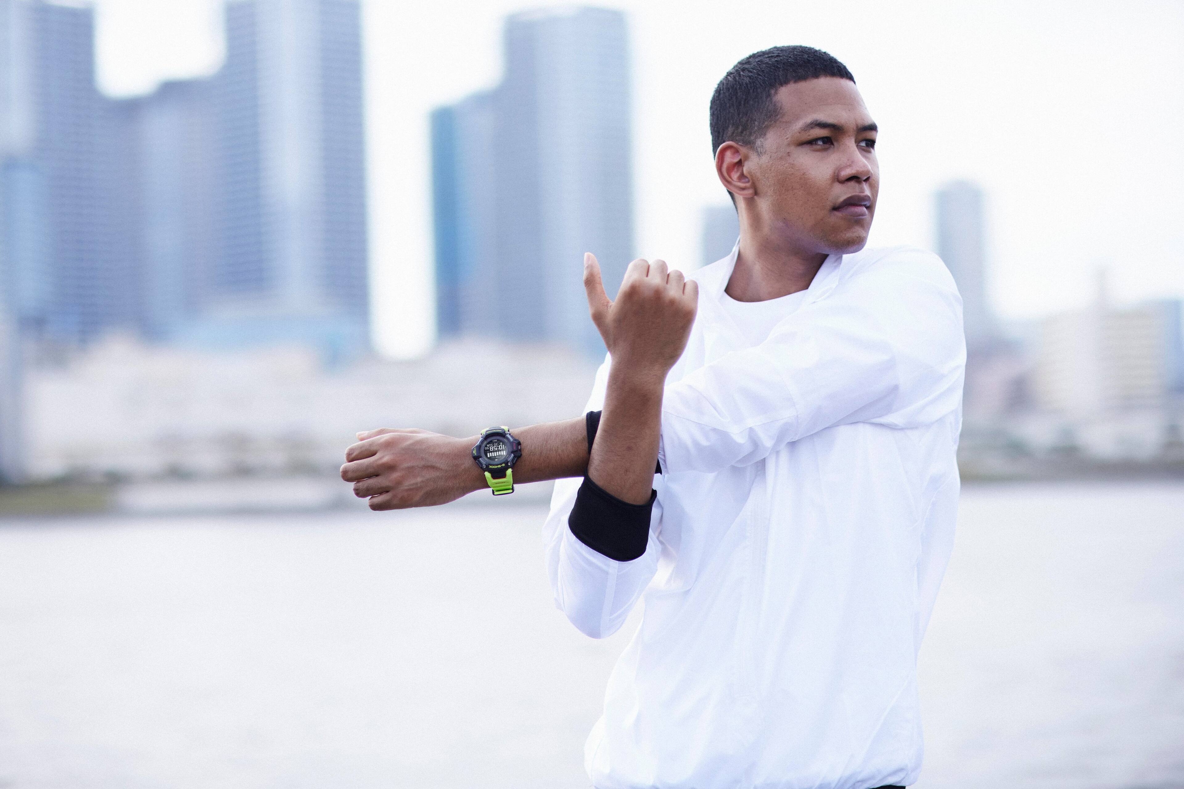 Casio G Shock Move 52mm Heart Rate + GPS Solar Assist Resin Strap ...