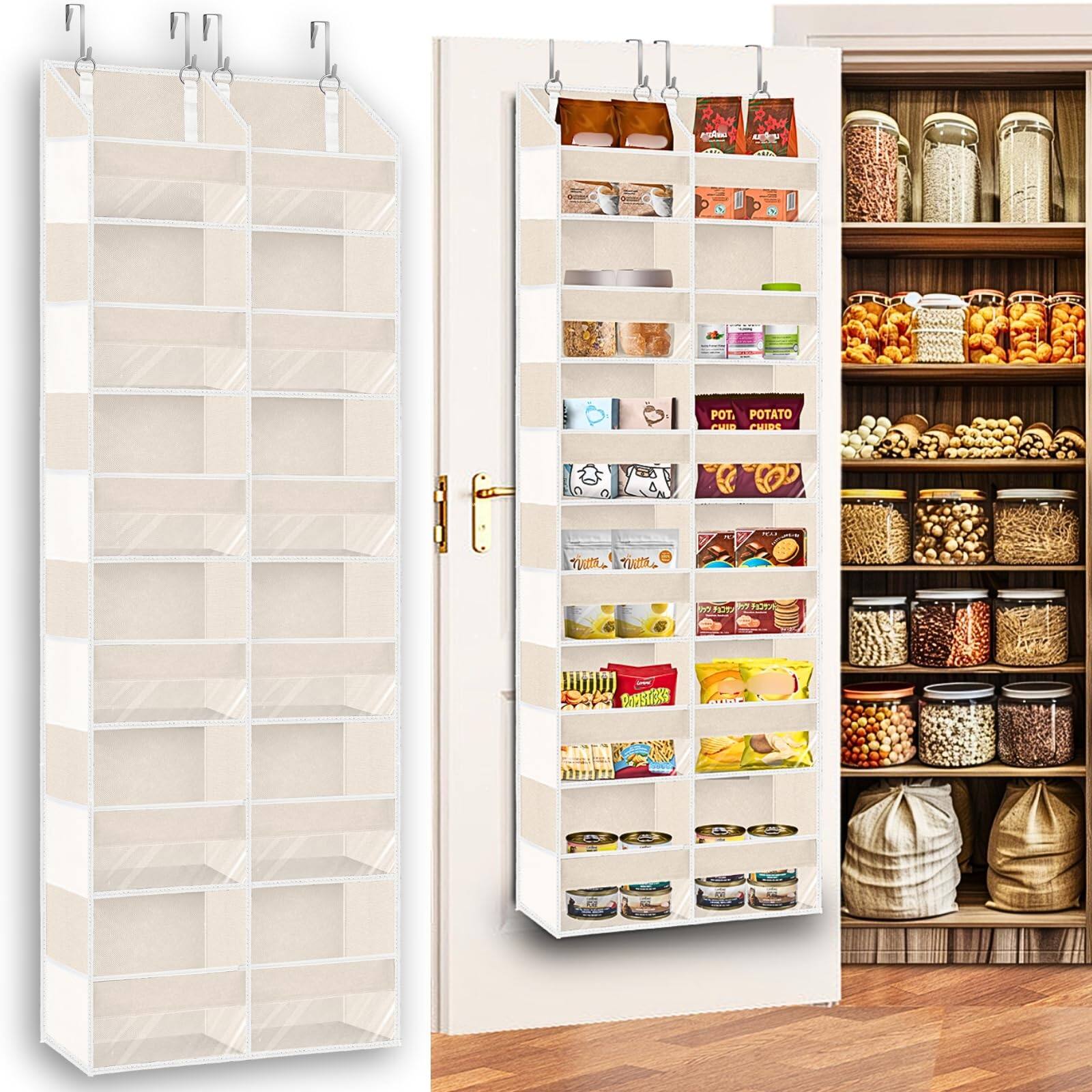 Dapper Styles Over The Door Organizer 5 Tiers Behind Storage Of 10 ...
