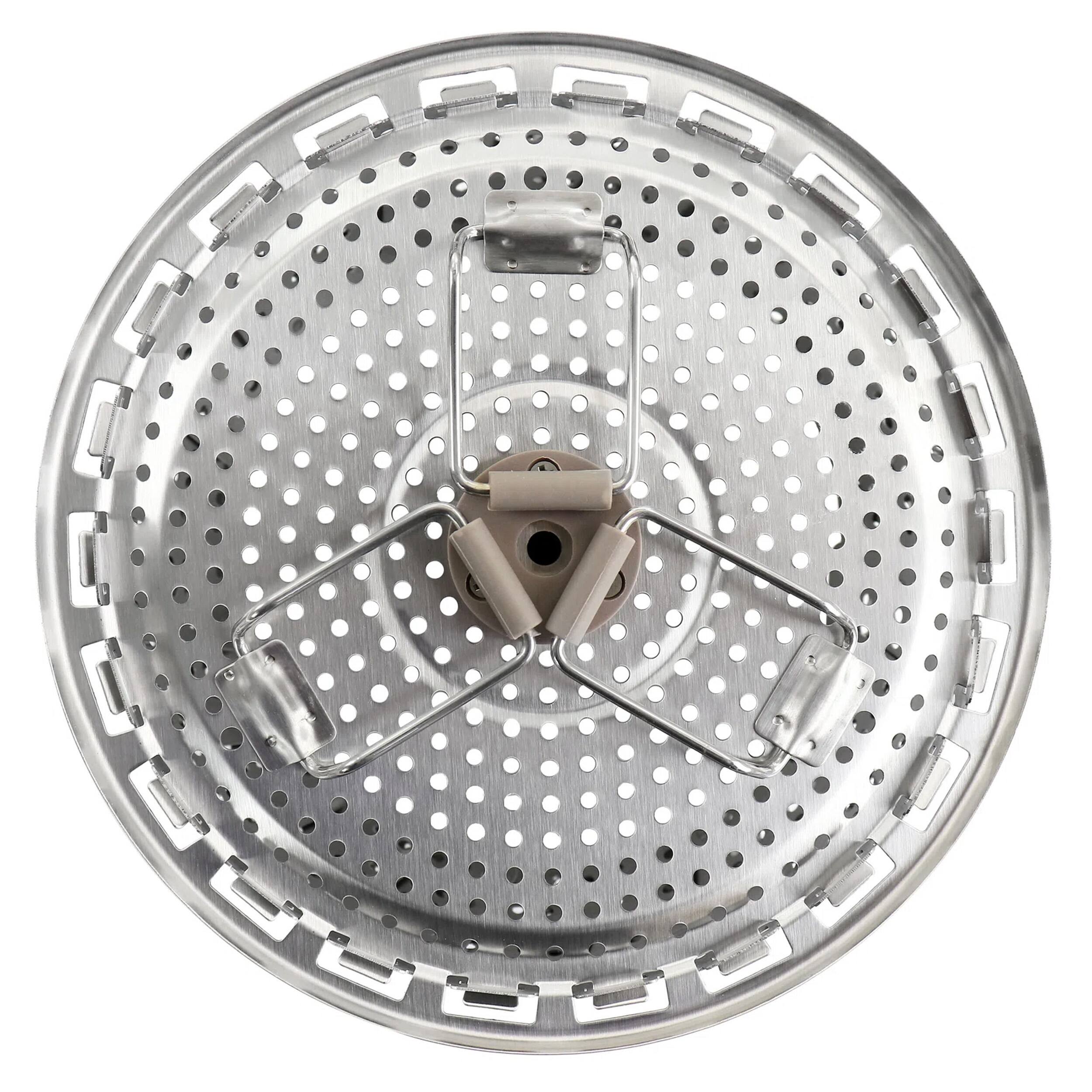 Martha Stewart Richburn Stainless Steel Telescopic Folding Steamer ...