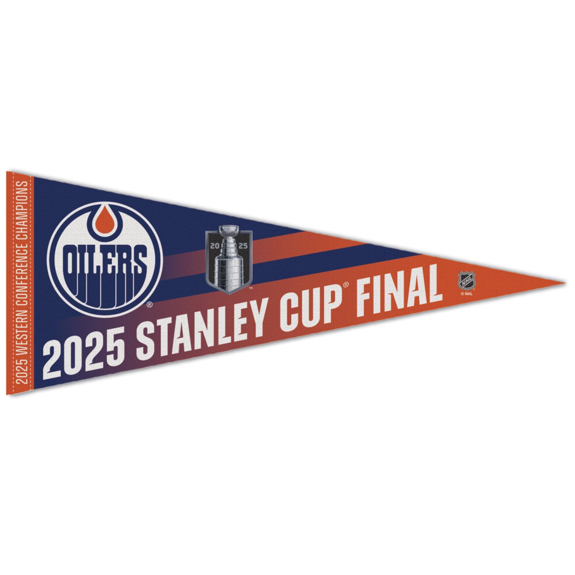 WinCraft Edmonton Oilers 2025 Western Conference Champions 12" x 30 ...