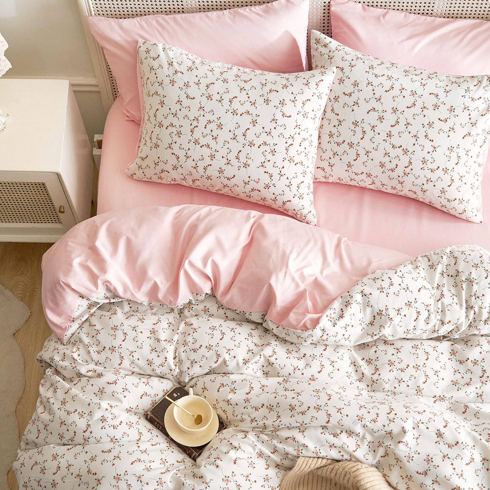 Comfort Essence - Floral Comforter Set Coquette Cottagecore Aesthetic ...