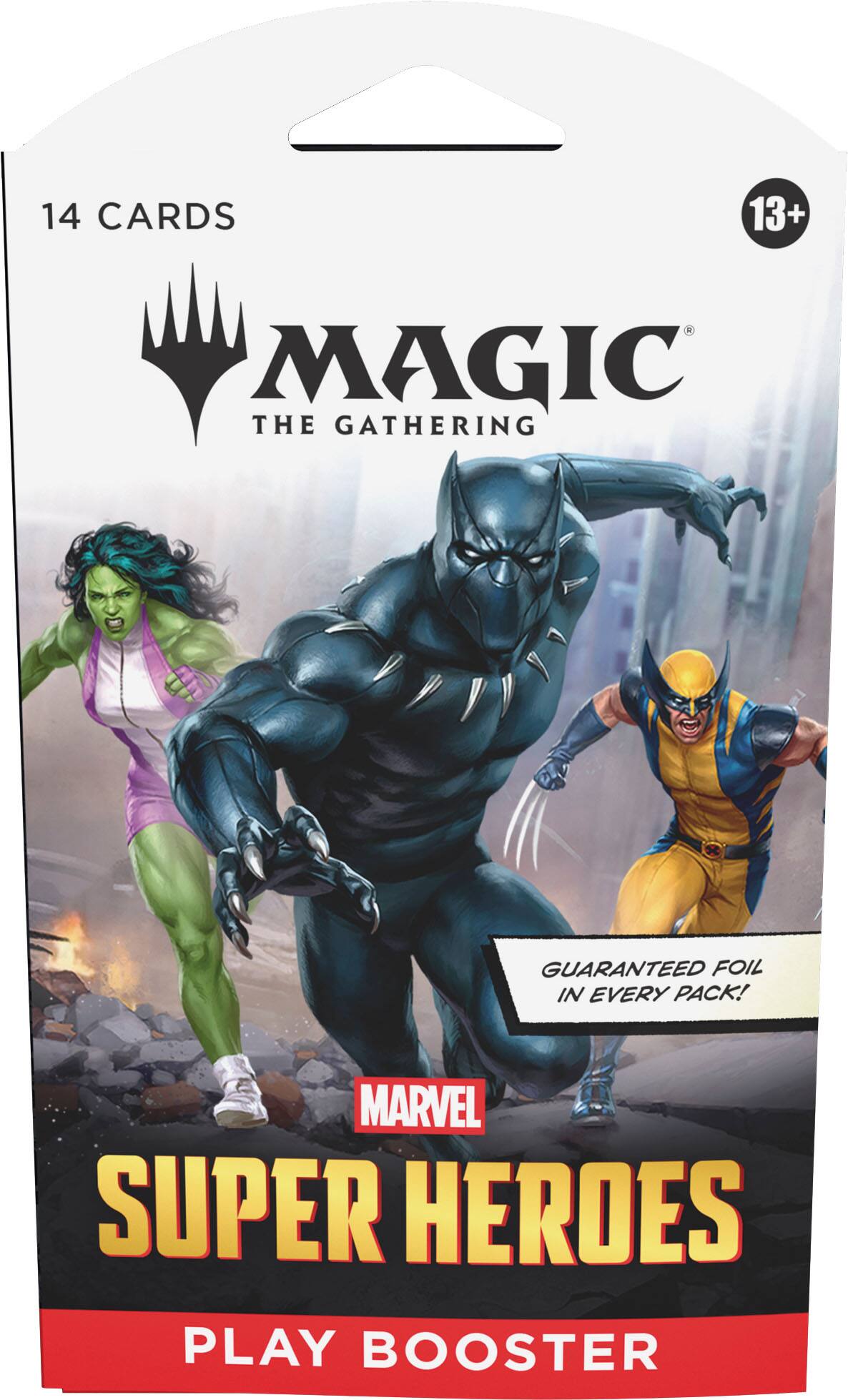 Wizards of The Coast Magic: The Gathering Marvel Super Heroes Play ...
