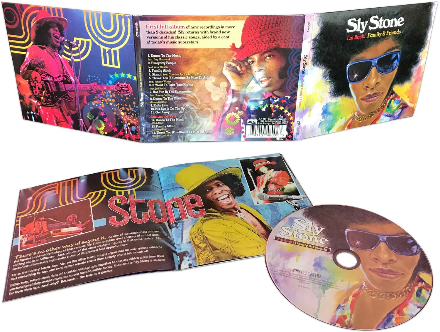 Sly Stone I'm Back! Family & Friends COMPACT DISCS [CD] - Best Buy