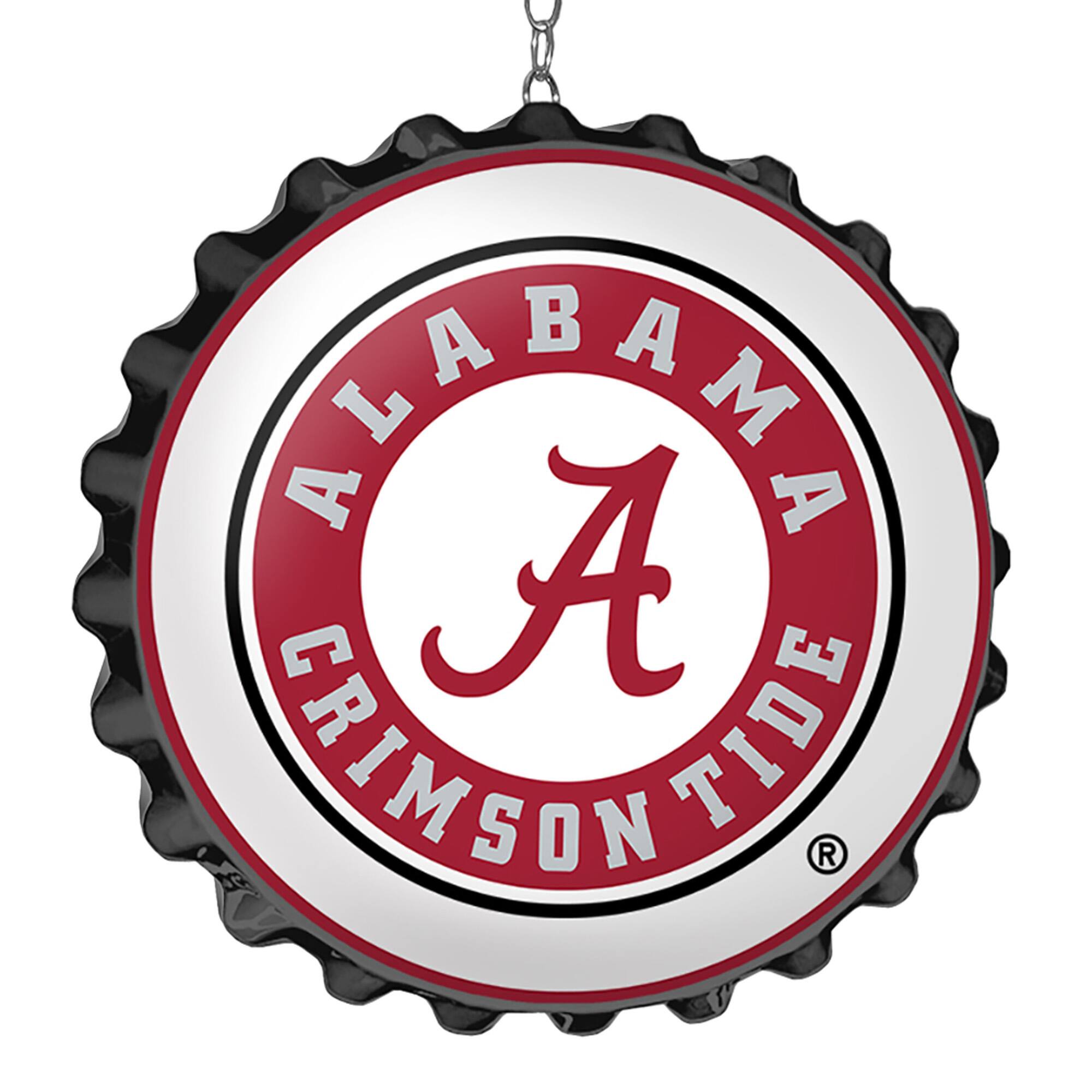 The Fan Brand Alabama Tide Bottle Cap Dangler Crimson 5042847 - Best Buy