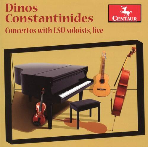 Dinos Constantinides Concertos with Lsu Soloists Live COMPACT DISCS [CD ...