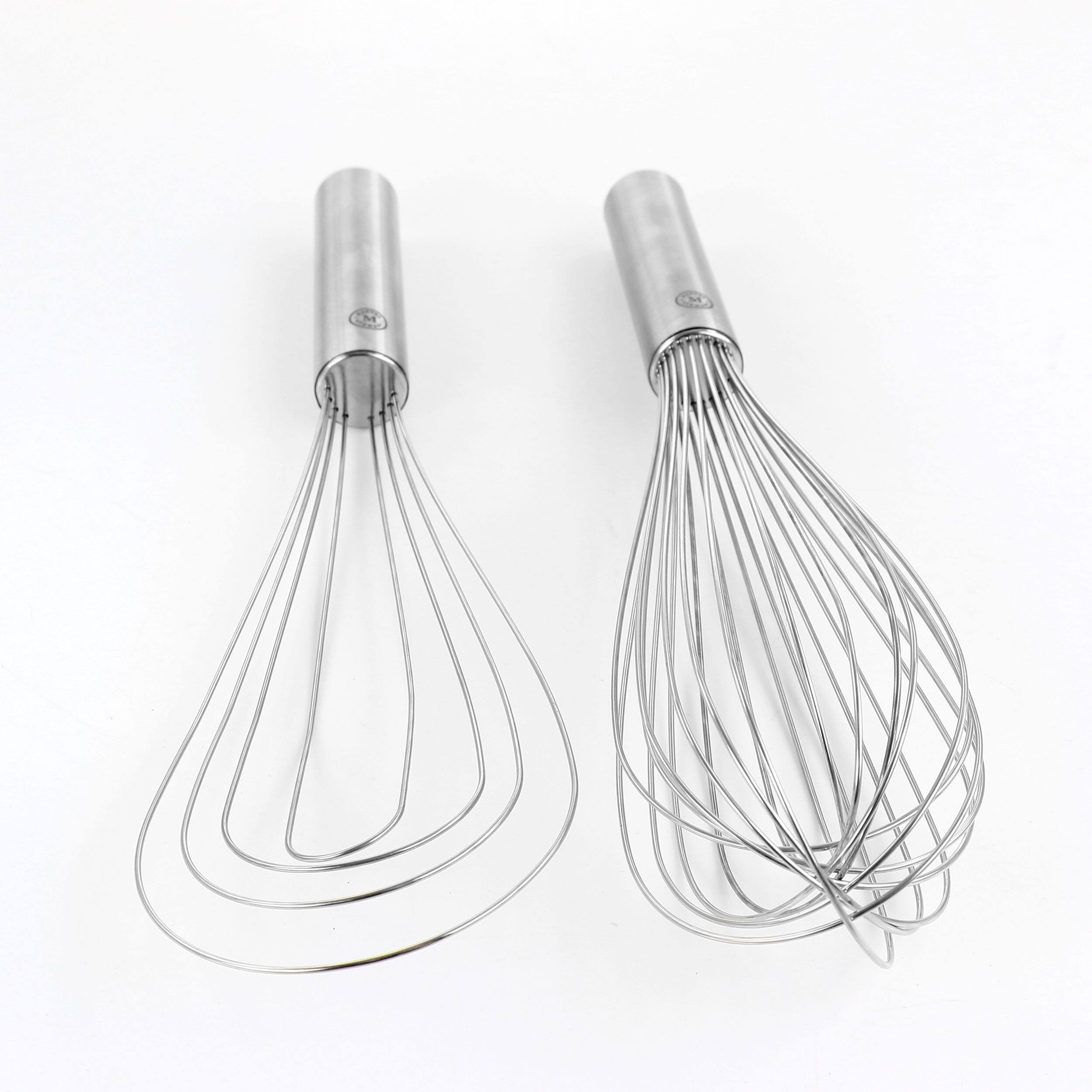 Martha Stewart Stainless Steel 2 Piece Whisk Set Silver 310116409M ...