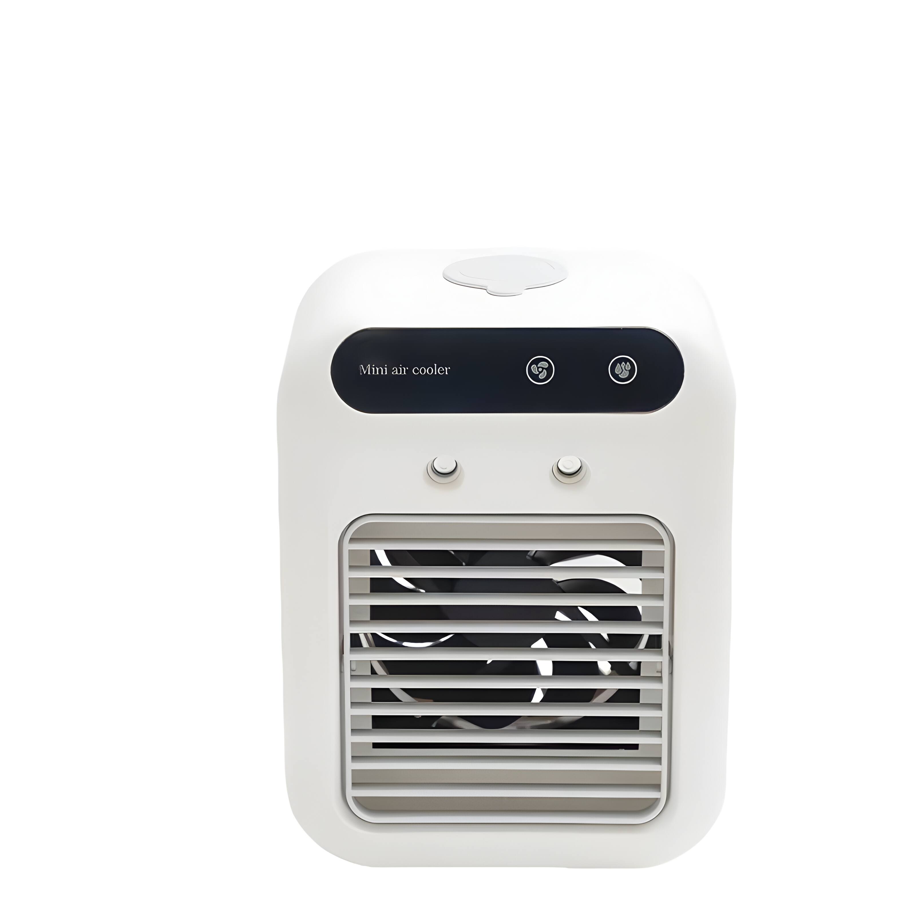 Cluzine Mini Evaporative Air Cooler, Humidifier & Fan, USB Powered, 2 ...