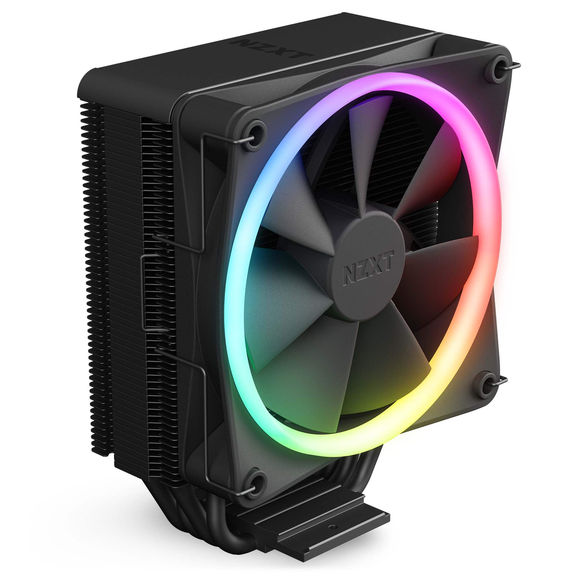 Customer Reviews: NZXT T120 CPU Air Cooler with RGB Lighting Black RC ...