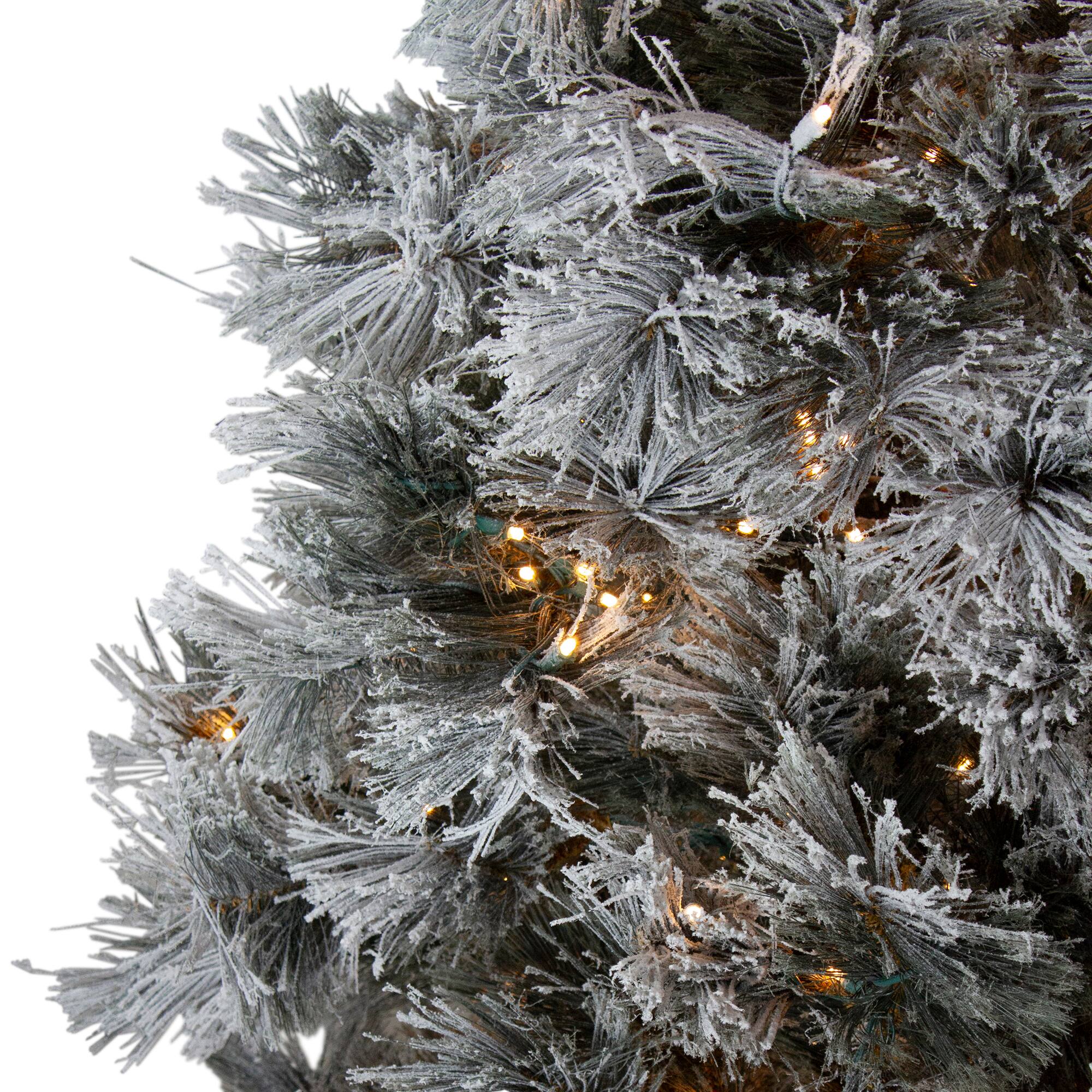 Northlight 7.5' Pre Lit Full Spruce Artificial Christmas Tree Clear LED ...