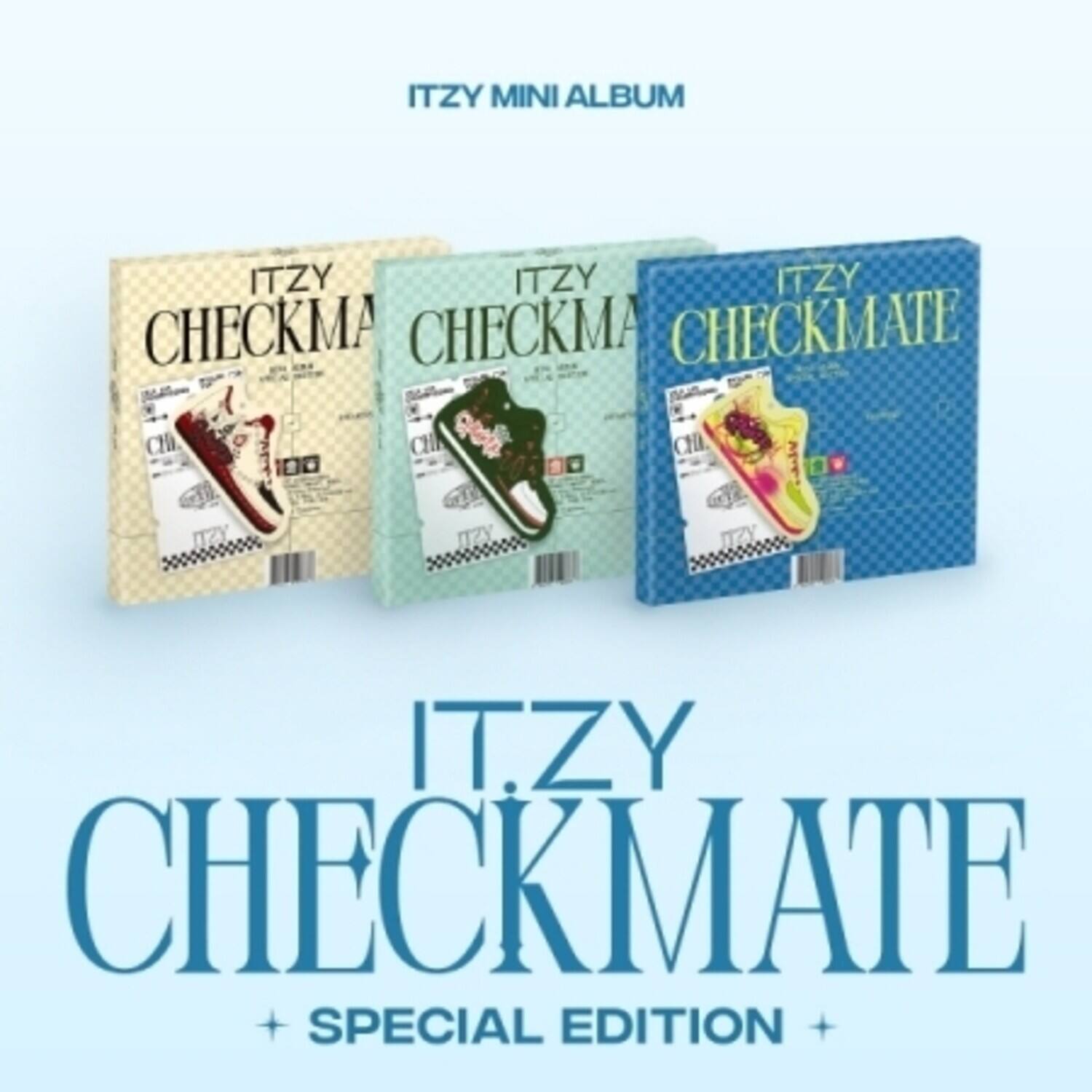 ITZY Checkmate Random Cover Special Edition incl. Photo Book, Sticker ...